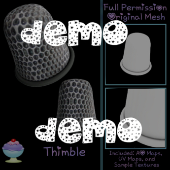 Second Life Marketplace - DEMO [Sherbert] Thimble